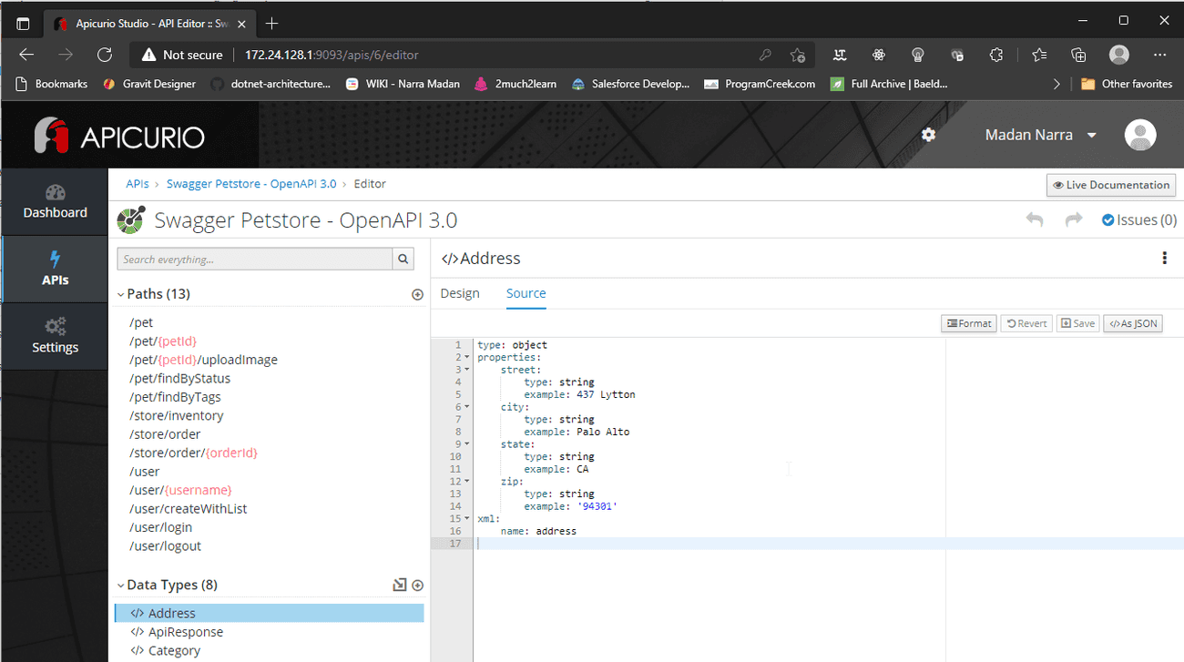 RESTful API Design-first development with Apicurio Studio | 2much2learn.com